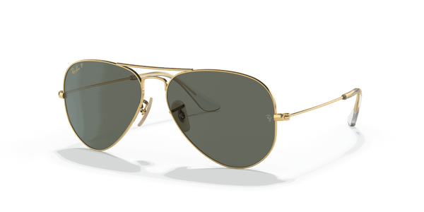 ray ban aviator solid gold